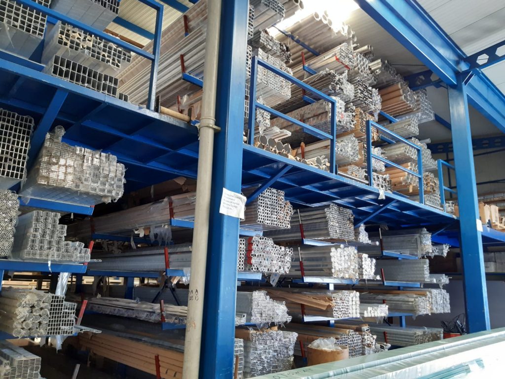 Otomat Alüminyum Alüminyum Merdiven İskele İzmir led profil izmir saray ...