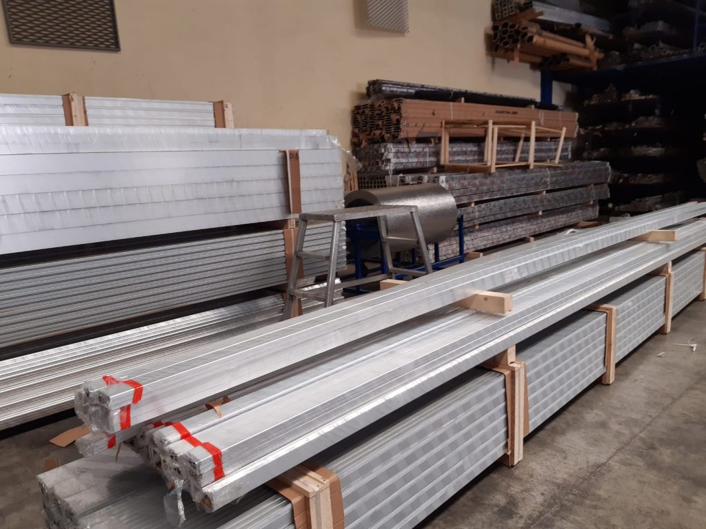 Otomat Alüminyum Alüminyum Merdiven İskele İzmir led profil izmir saray ...